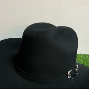 La SIerra | Accessories | Menswomen Cowboy Cowgirl Western 0x Felt Hat Tejana Vaquera Black ...